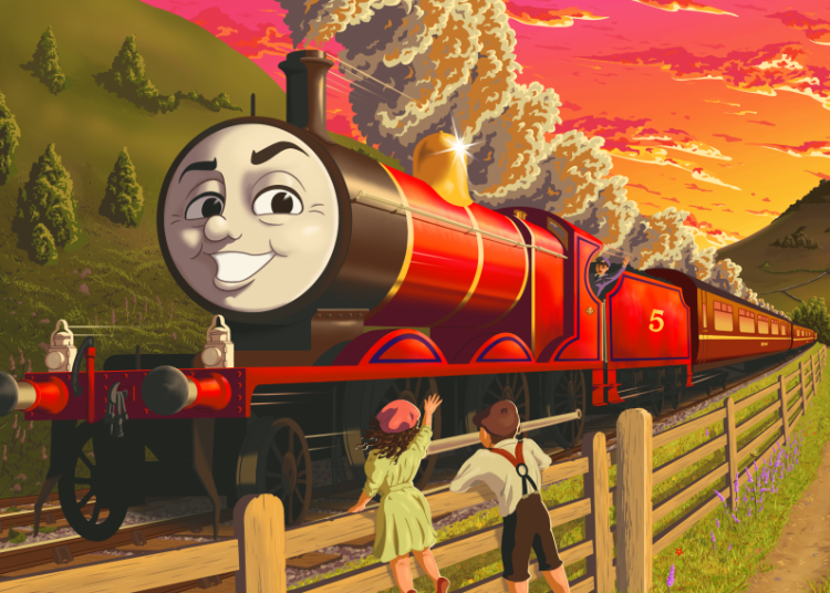 Meet James the Red Engine | Tiny Track & Play